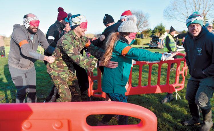 IN PICTURES: Gloriously muddy return for silly Boxing Day Games in ...