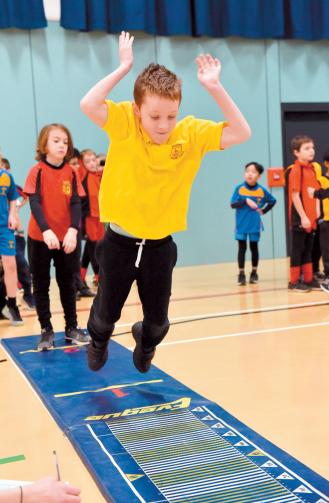 Primary pupils take part in Sportshall Athletics competition - Photo 1 of 19 - Maidenhead Advertiser