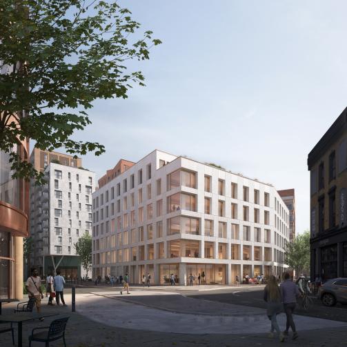 Major town centre building sees significant redesign with shorter ...