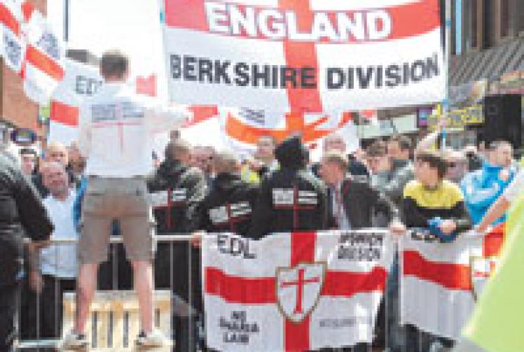 EDL protest in Slough leaked on website - Maidenhead Advertiser