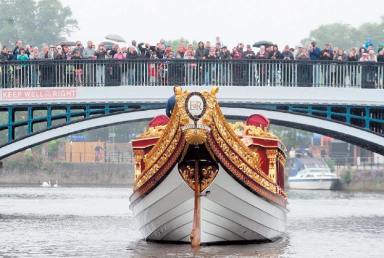 PICTURE SPECIAL: The Magna Carta River Relay flotilla passes through ...