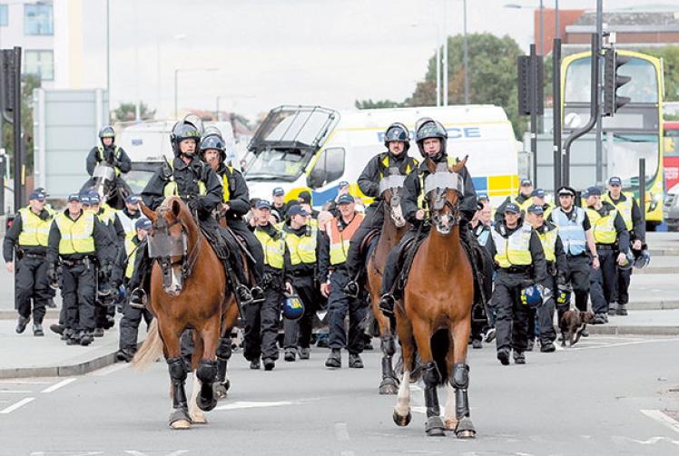 Top cop defends heavy police presence at Slough demonstrations ...