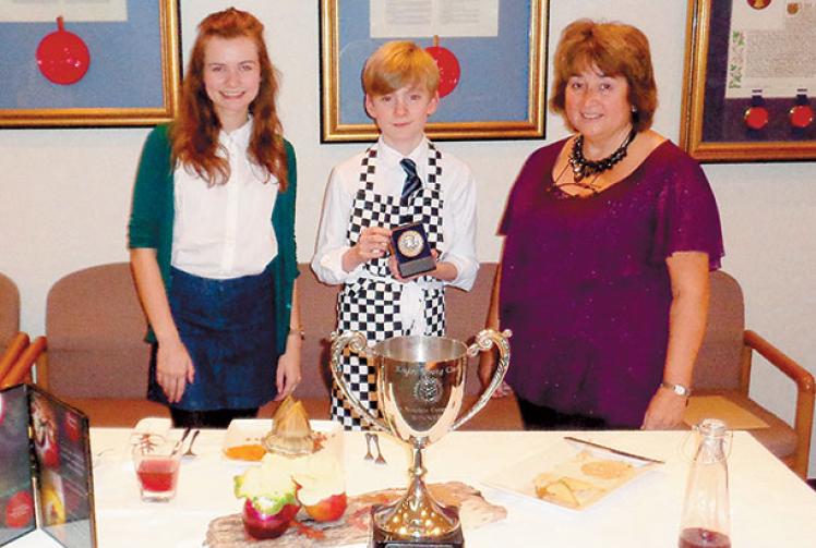 Culinary king becomes youngest winner of Rotary Young Chef competition ...