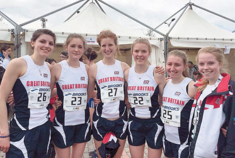 Marlow athlete Pippa Woolven leads Great Britain to silver medal in ...