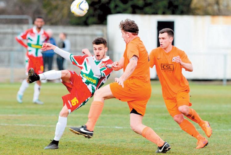 Windsor FC ruffle a few feathers against leaders Hartley Wintney FC but ...