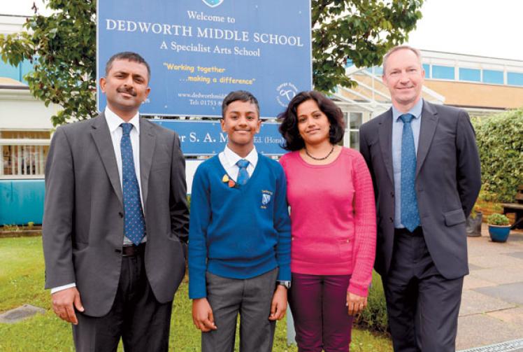Excitement as Dedworth Middle pupil is accepted to Eton College ...