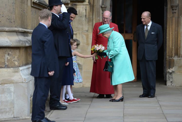Duchess of Cambridge among the guests at Windsor Castle's Easter Sunday ...
