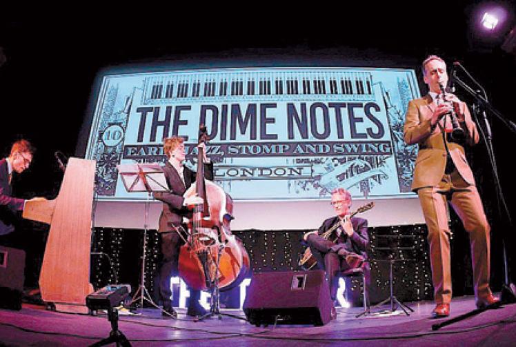 The Dime Notes: Powered by clarinet and swinging bass - Maidenhead ...