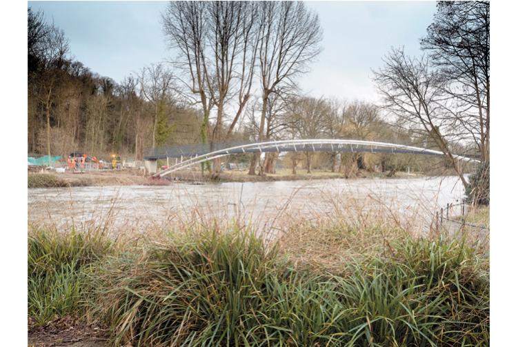 The Big Picture: The new Ray Mill Island footbridge by Joy Tracy ...