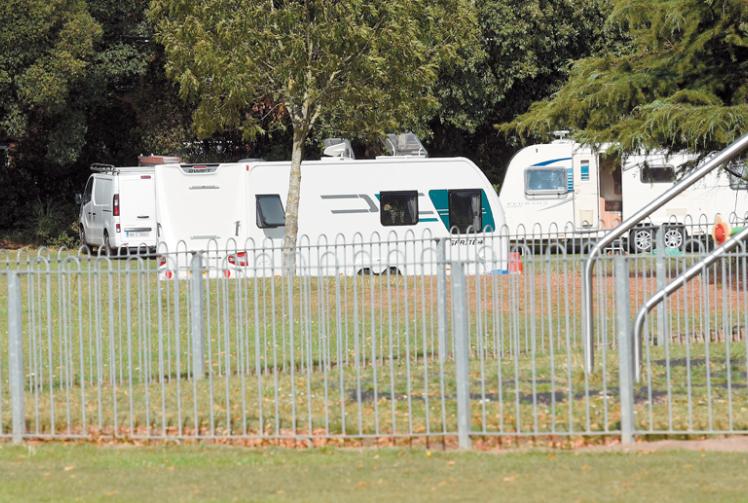 Council serves notice on travellers to leave Cippenham Recreation ...