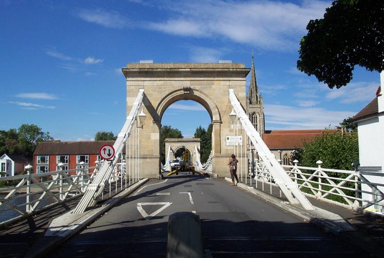 Marlow Bridge set for week-long closure for cleaning and repainting ...
