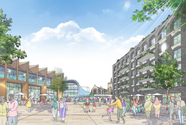 New images show what redeveloped Slough High Street could look like ...