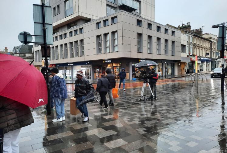 Indian film star and crew spotted in Maidenhead town centre - Maidenhead Advertiser
