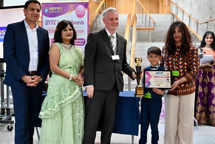 Slough youngster passionate about arts is honoured at Scottish ...