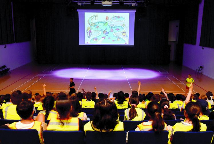 Primary schools learn the hazards of open water in important safety ...