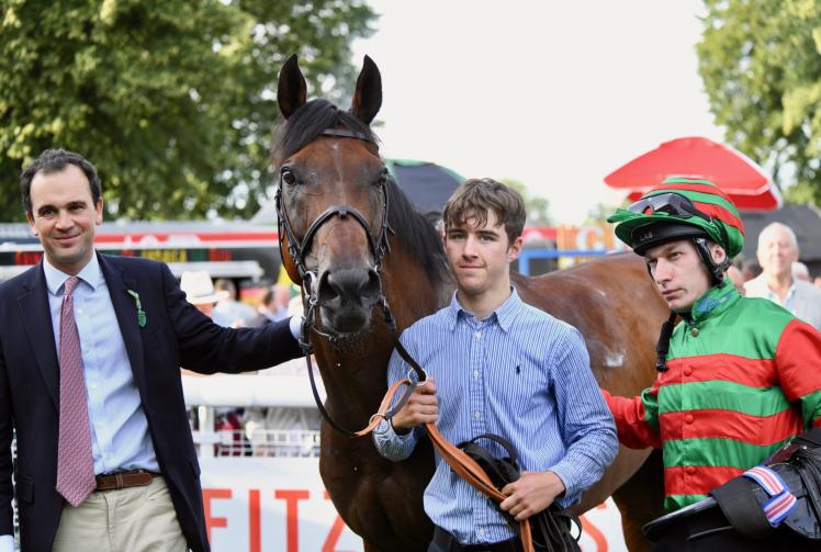 Aljari is part of a Windsor double for jockey Luke Morris - Maidenhead ...