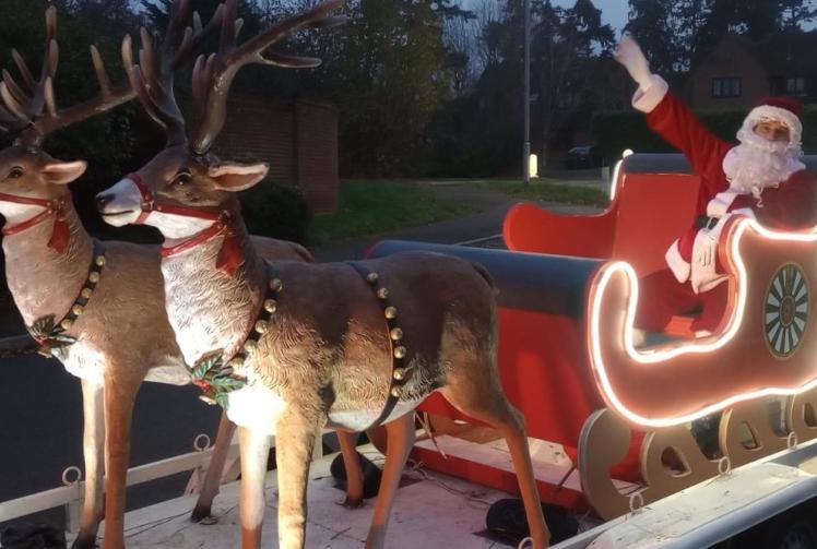 Largest amount ever collected by Twyford Round Table Santa - Maidenhead ...