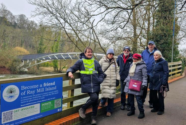 New Ray Mill Island Walk and Talk event looks to combat loneliness ...