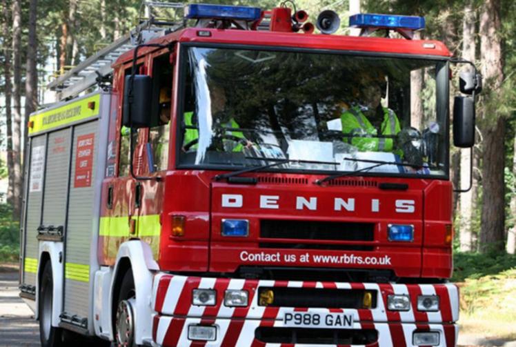 Fire crews called to caravan fire - Photo 1 of 1 - Maidenhead Advertiser