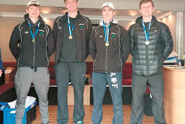 Maidenhead Rowing Club's A quad wins first leg of The Triple - Photo 1 ...