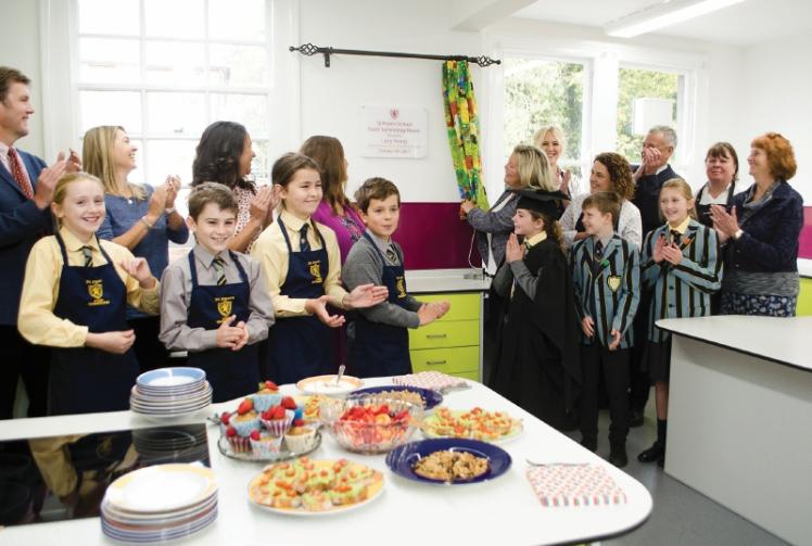Cookery writer opens new kitchen at St Piran's School - Photo 1 of 1 ...