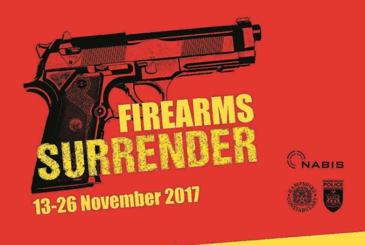 Police campaign encourages gun owners to surrender firearms - Photo 1 ...