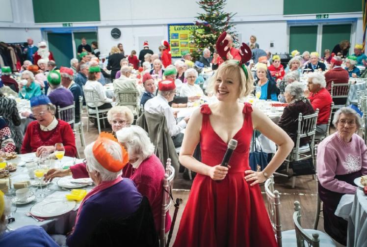 Forces sweetheart entertains at Christmas high tea party - Photo 1 of 1 ...