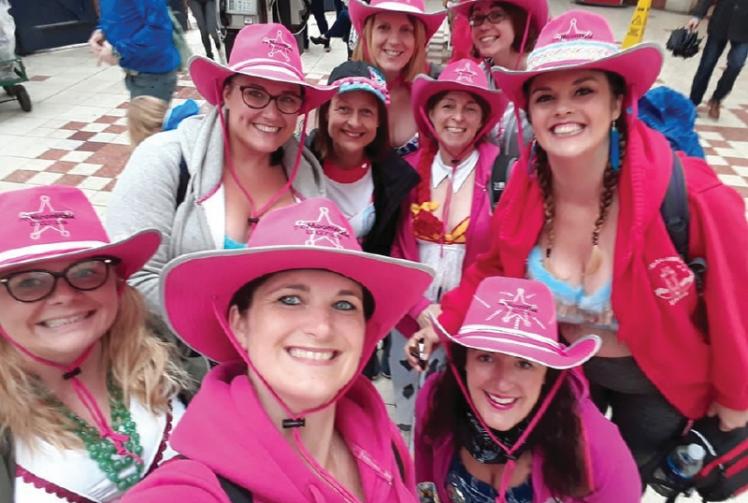 Maidenhead Ladies Circle members complete MoonWalk for breast cancer ...