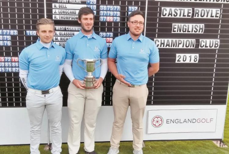 Castle Royle Golf Club team are national champions - Photo 1 of 1 ...