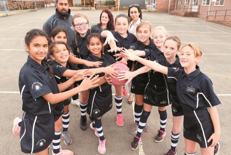 White Waltham students receive new netball kit - Photo 1 of 1 ...