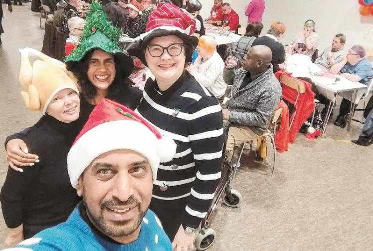 Mencap Slough hosts Christmas dinner for members and families - Photo 1 ...