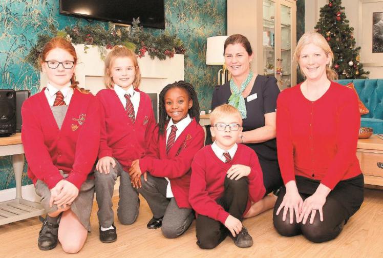 Larchfield school choir performs at retirement home - Photo 1 of 1 ...