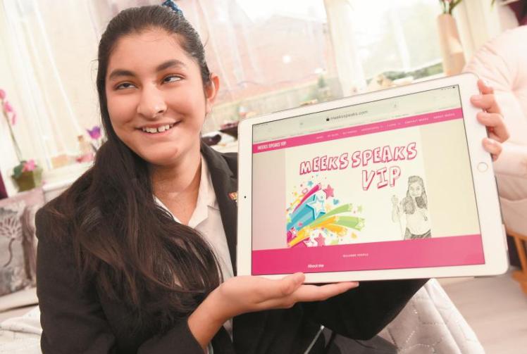 Visually impaired girl from Holyport creates blog to empower young ...