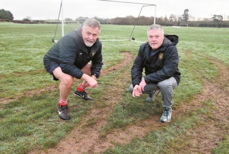 'Mindless idiots' ruin Taplow United junior football pitches - Photo 1 ...