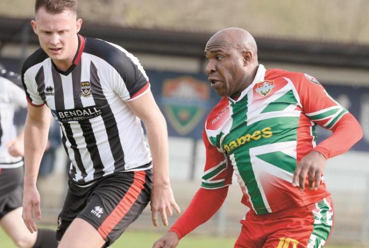 Windsor FC's Barry Hayles nets seven goals as England Verterans finish ...