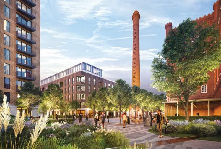 Redevelopment of Slough's iconic Horlicks factory approved by ...