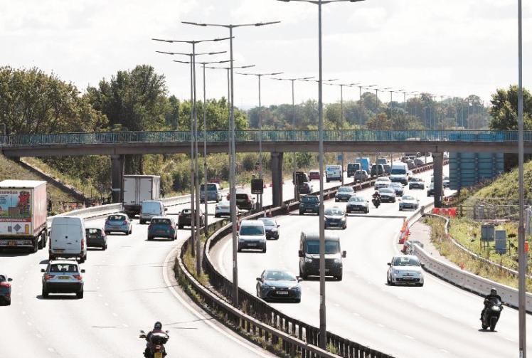 Weekend M4 closures between junction 6 and 8/9 - Photo 1 of 1 ...