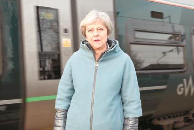 Maidenhead MP Theresa May calls for more fast trains - Photo 1 of 1 ...