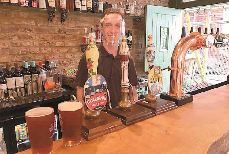 Pubs reopen with punters on best behaviour - Photo 1 of 1 - Maidenhead ...