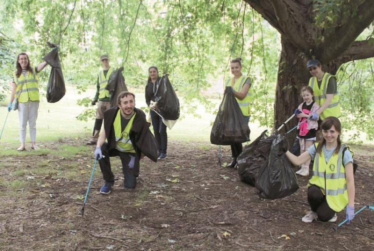 Maidenhead Rotaract litter pick spruces up Kidwells Park - Photo 1 of 1 ...