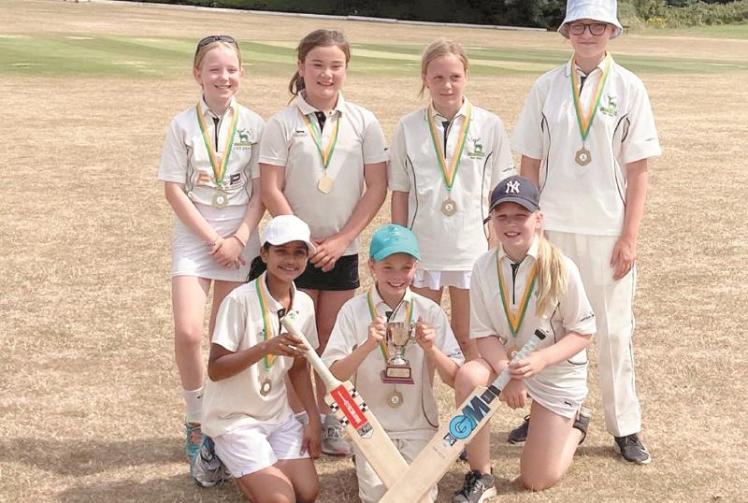 Boyne Hill's u11s girls team triumph on home turf at softball cricket ...