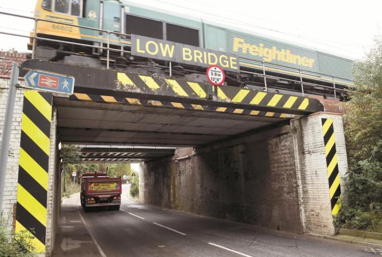 Langley's Station Road bridge makes 'most bashed bridges' list - Photo ...
