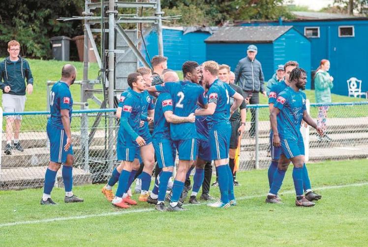 Marlow show off their creative side in victory over Leatherhead - Photo ...