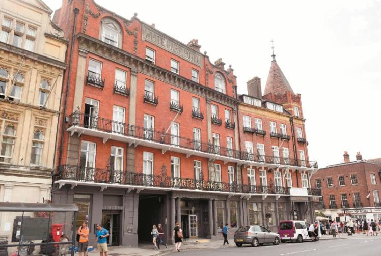 Harte & Garter Hotel up for sale with more than £13.25 million price ...