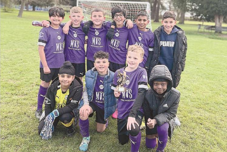 Sporttiers u10s finish top of their league without conceding a single ...