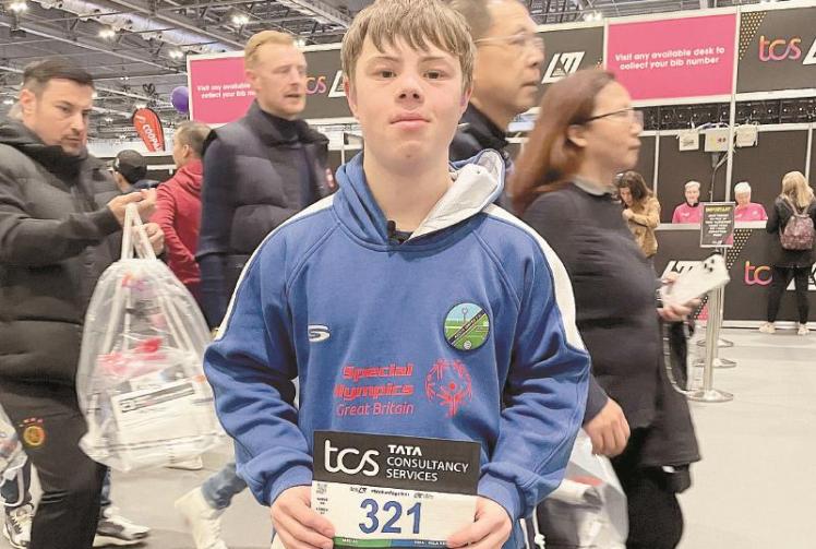 Lloyd Martin writes his name into the record books at the London ...