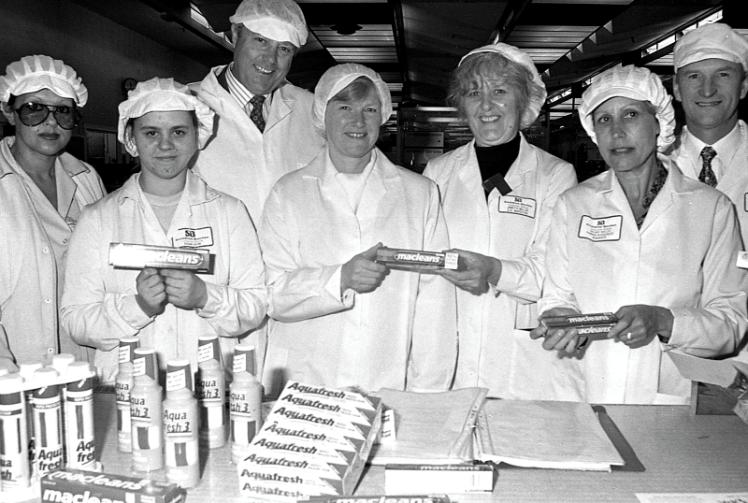 Remember When: Mayor dropped by at Smithkline Beecham factory - Photo 1 ...