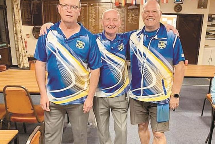 Desborough's Kevin Scrace, Paul Worthy and Bob Forster progress to ...