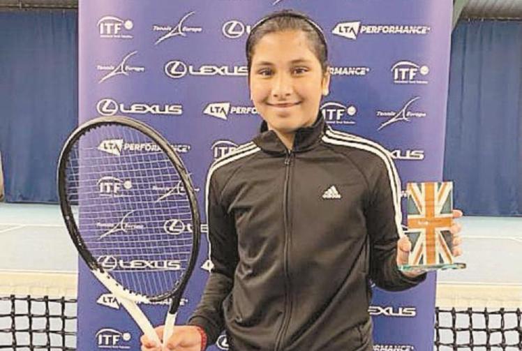 Nishta finishes runner up at LTA Indoor National Championships - Photo ...