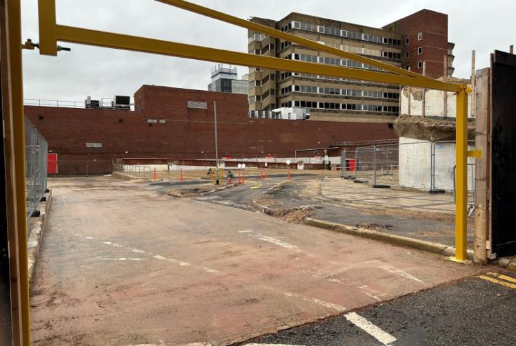 Opening date revealed for new temporary car park at Broadway site ...